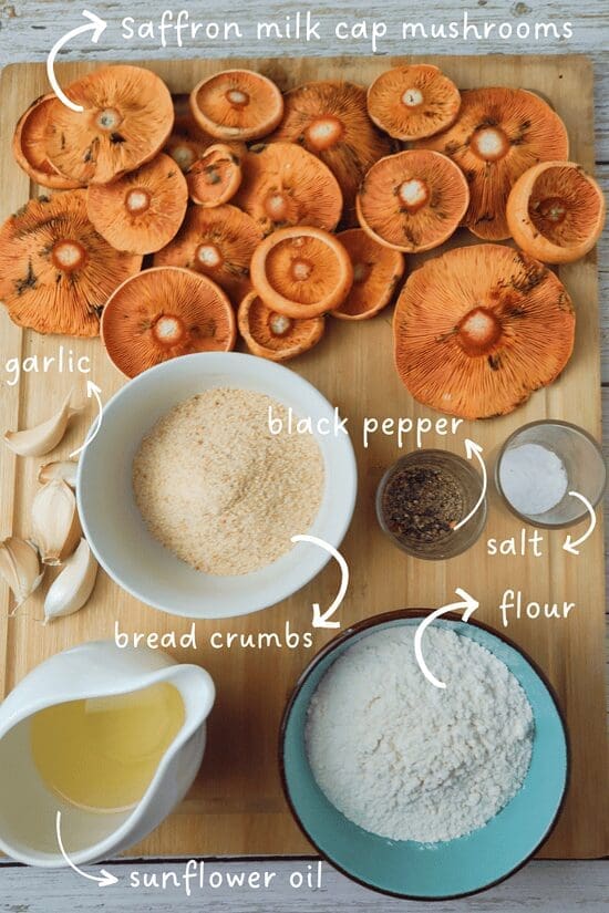 Breaded Saffron Milk Caps