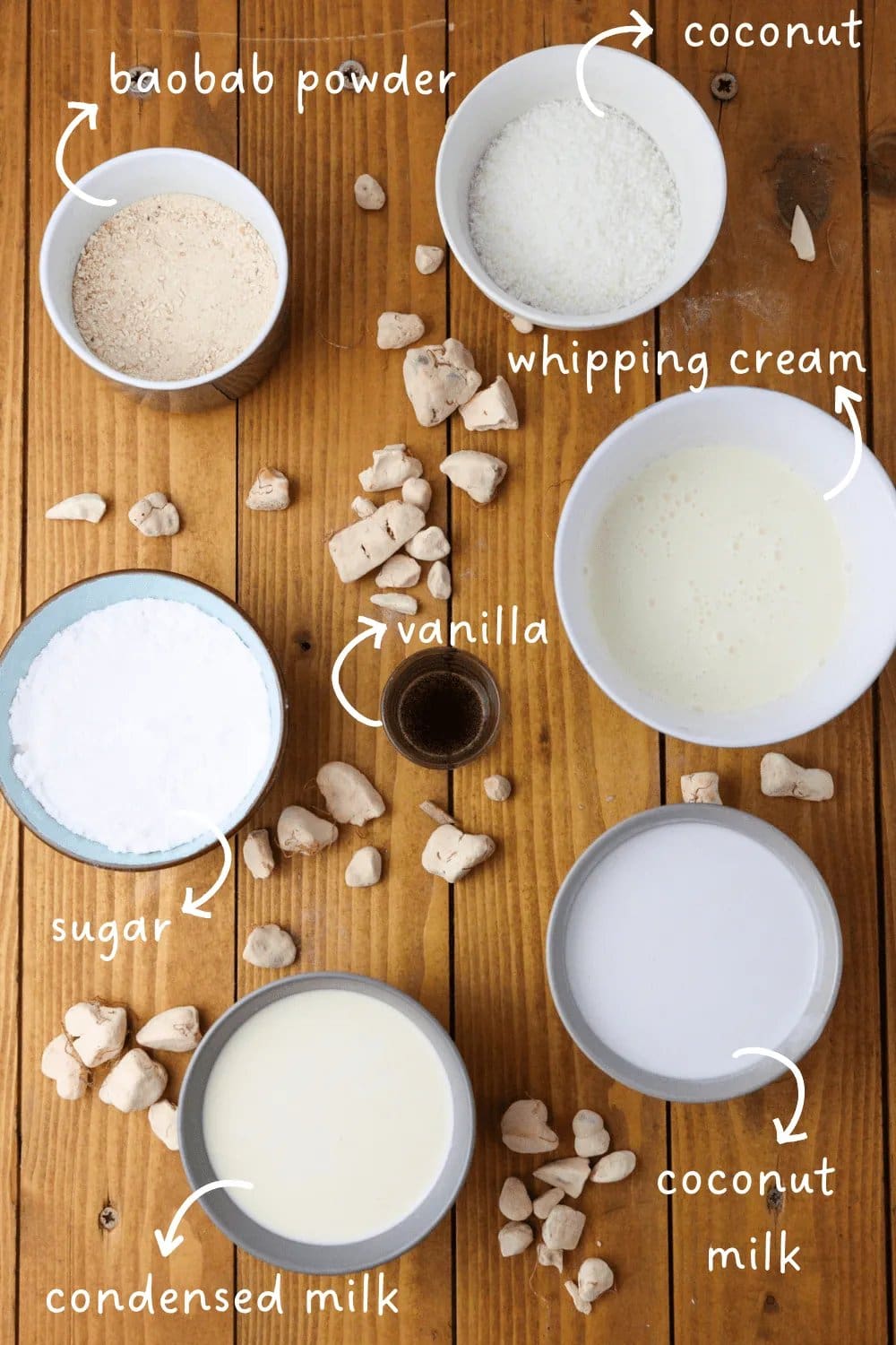 Easy Baobab Ice Cream