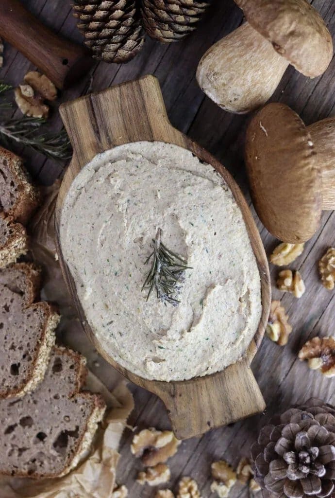 Porcini Mushroom Walnut Pâté