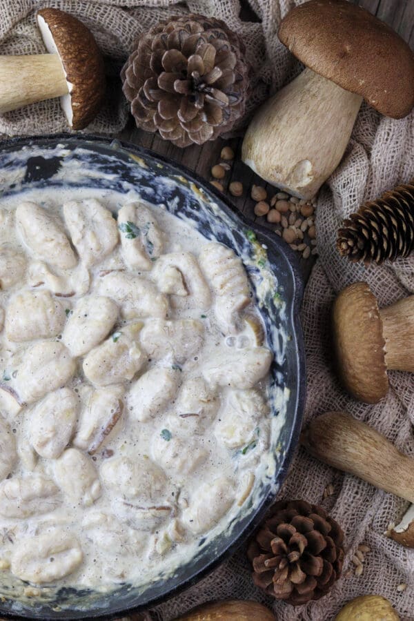 Classic Creamy Porcini Mushroom Sauce